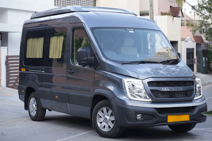 Force Urbania Van Rental in Bangalore | 10, 12, 16 Seater Luxury Van